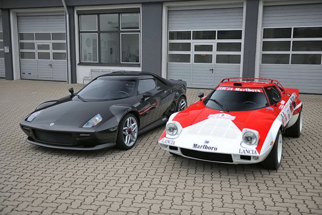 El jefe de Ferrari conduce el nuevo Lancia Stratos