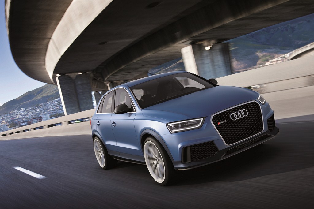 Audi Q3 RS Concept, el Q3 sale "volando"
