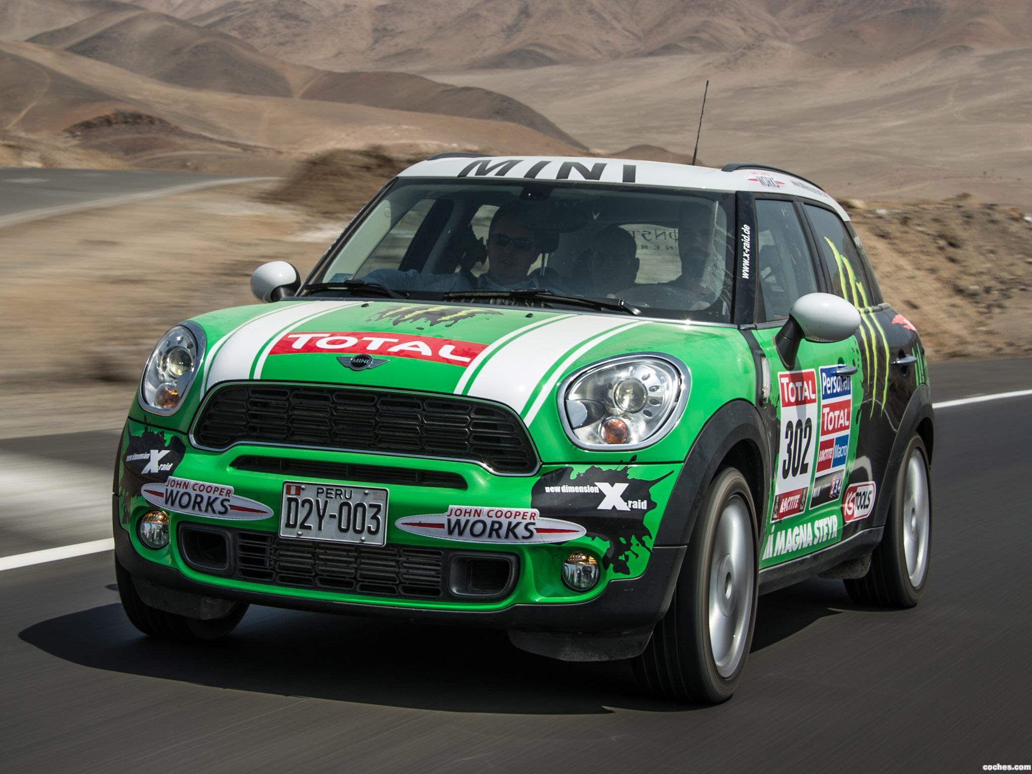 Fotos de Mini Countryman Cooper S Dakar Rally R60 2013