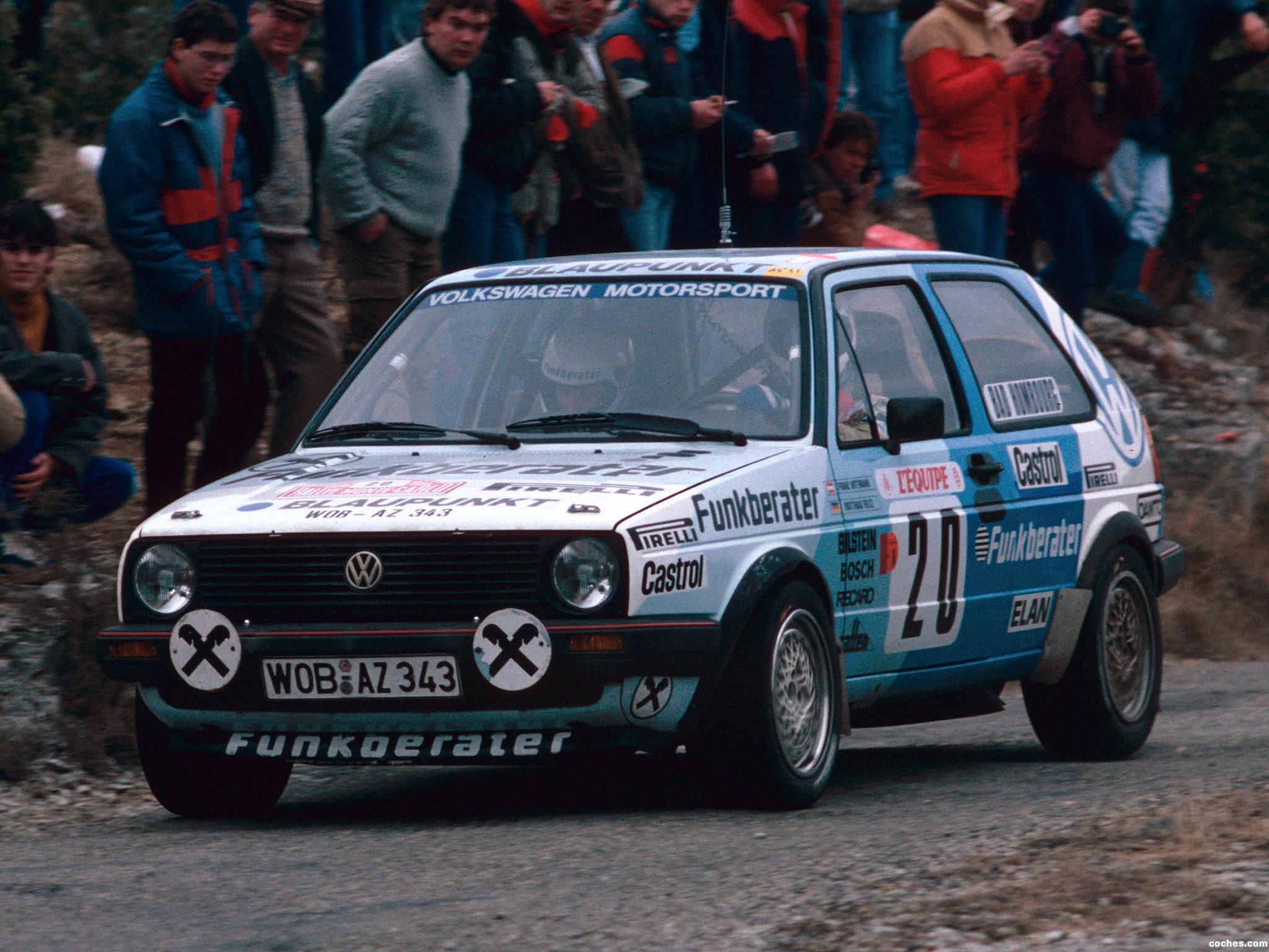 Fotos de Volkswagen Golf GTI Rally Car 1984