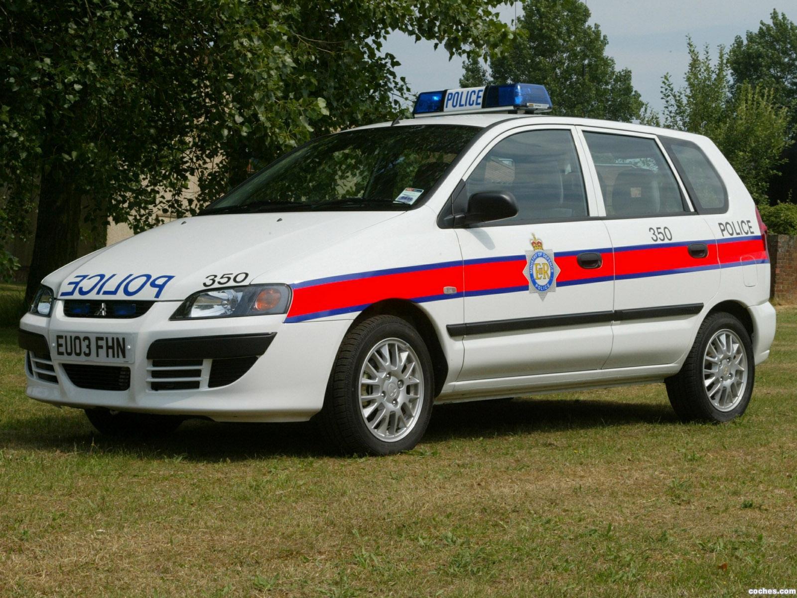 Fotos de Mitsubishi Space Star Police Car 2002