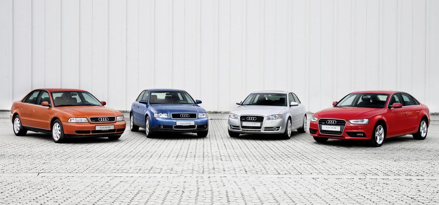 Historia del Audi A4: 20 años de éxito