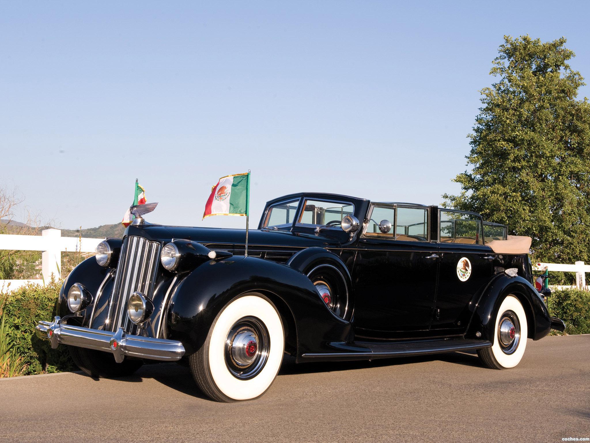 Fotos de Packard Twelve Armored Convertible Sedan by Dietrich 1939