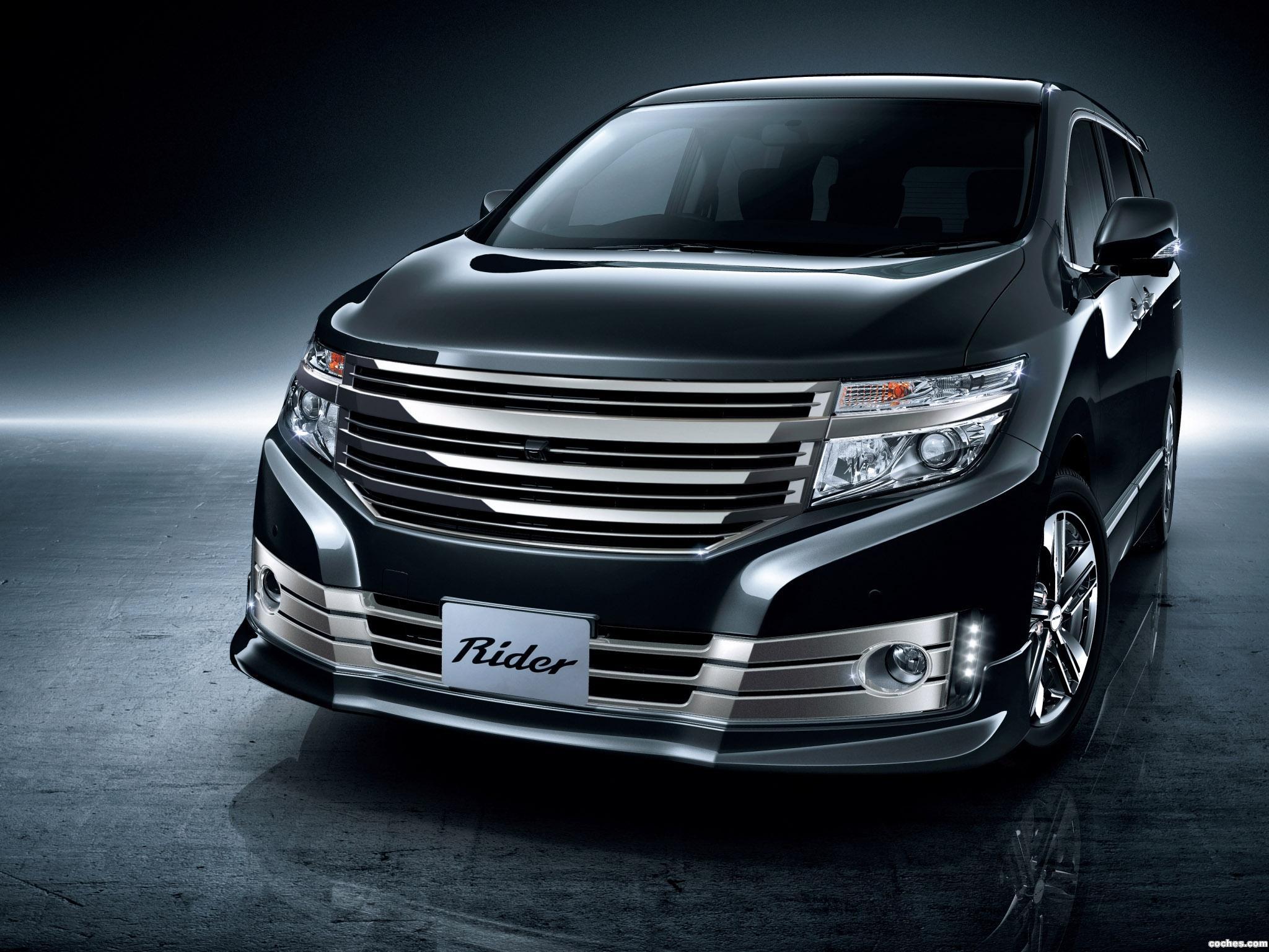 Fotos de Nissan Autech Elgrand Rider Black Line E52 2011