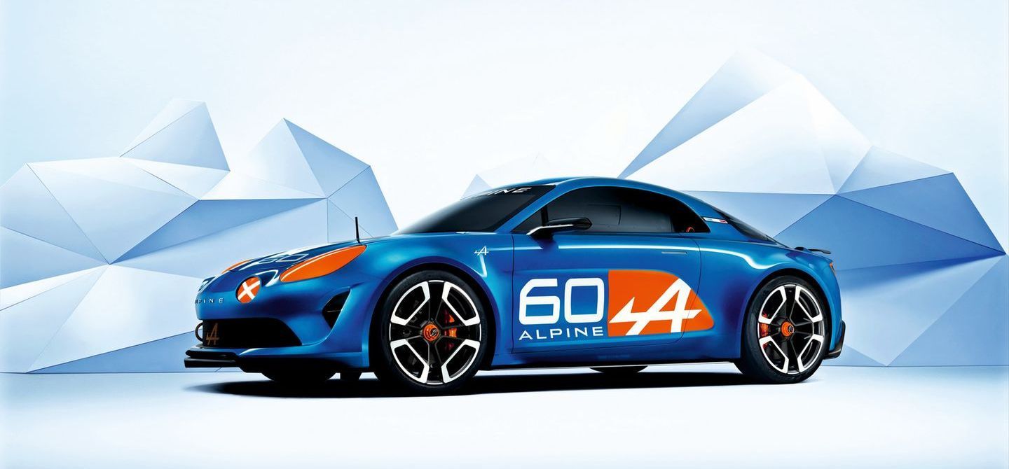 Alpine Celebration Concept, el A100 del siglo XXI
