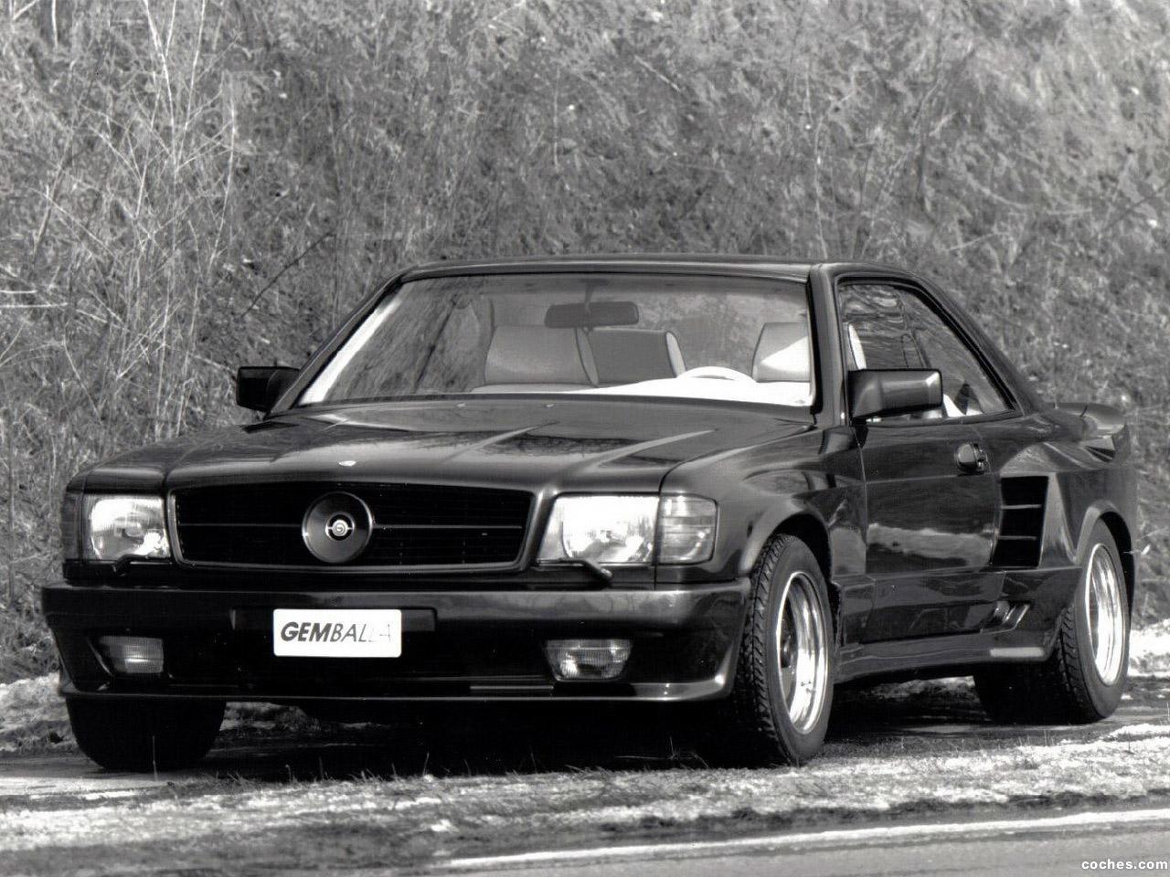 Fotos de Mercedes Gemballa 500SEC Widebody C126 1985