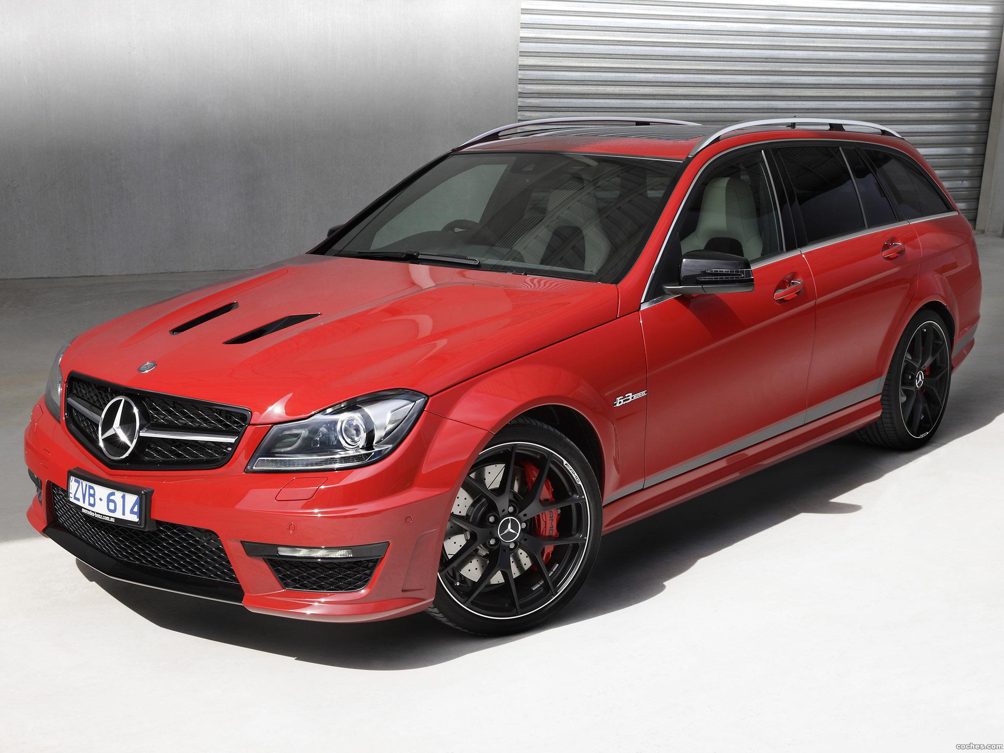 Fotos de Mercedes C63 AMG Estate Edition 507 S204 Australia 2013