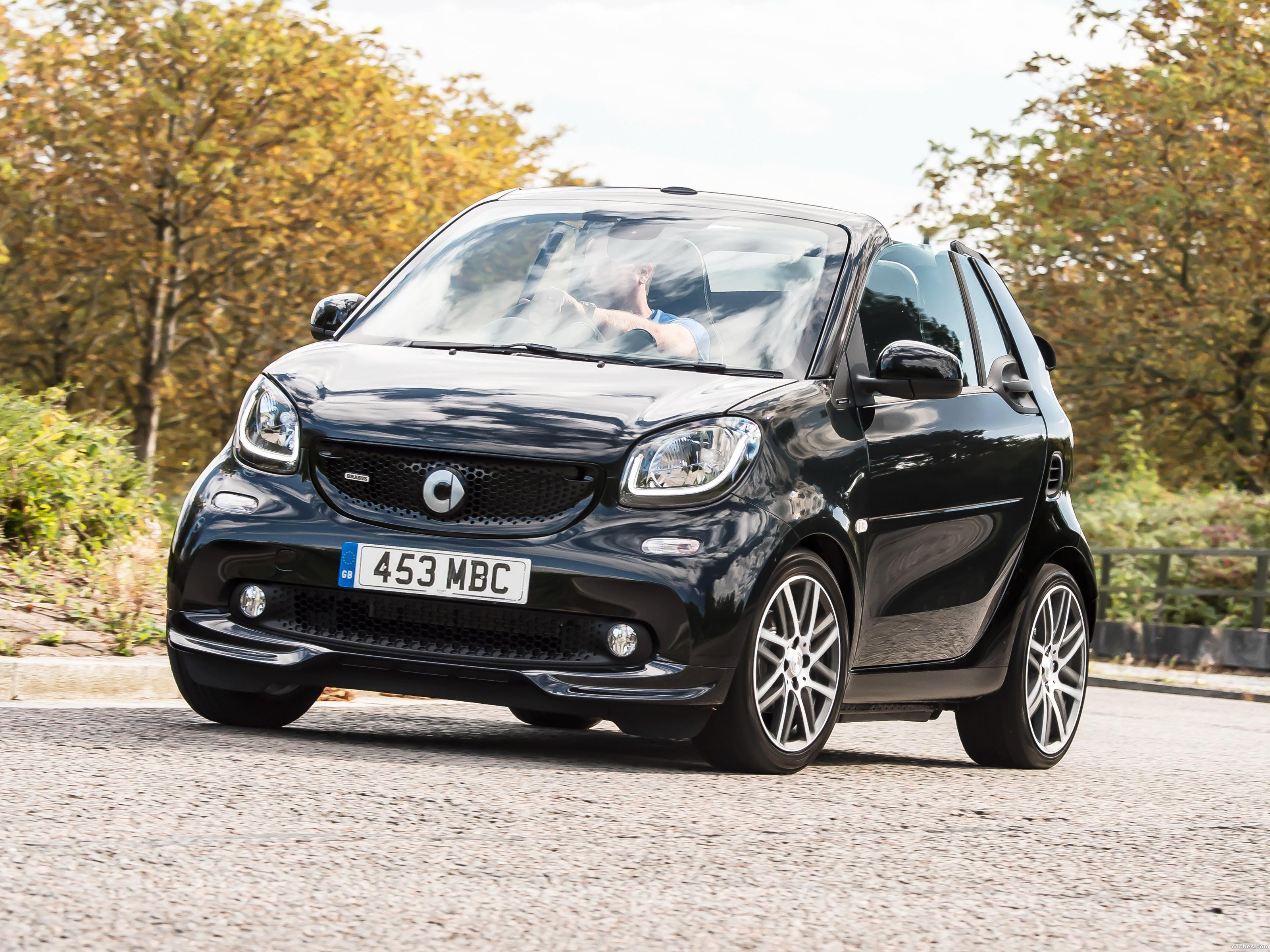 Fotos de Smart Brabus ForTwo Xclusive Cabrio A453 UK 2016