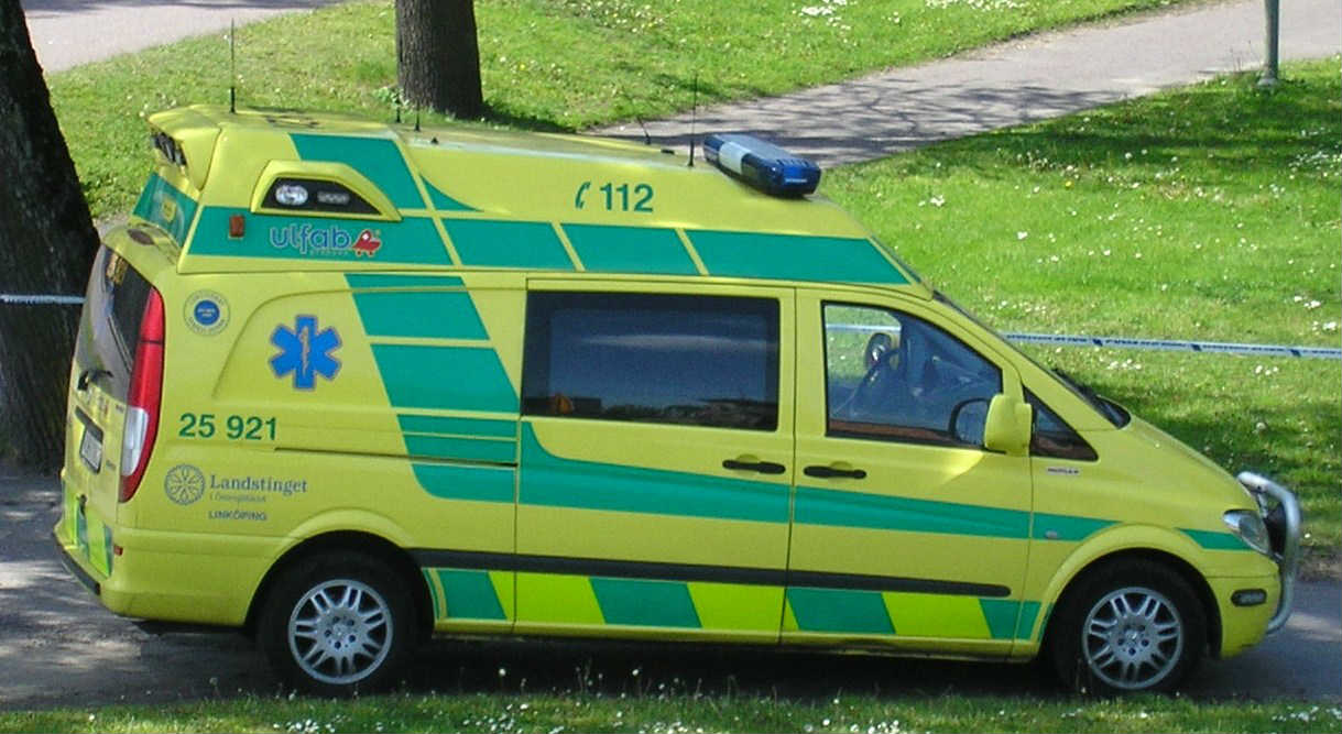 Las ambulancias de Suecia se colarán en tu radio