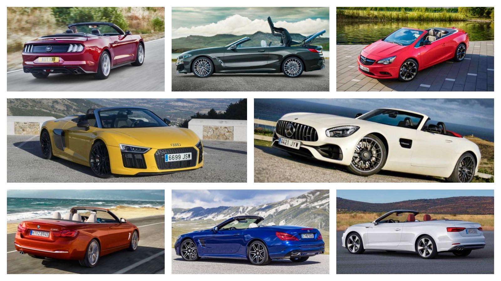 Mejores descapotables grandes 2025 | Guía de compra | Opiniones